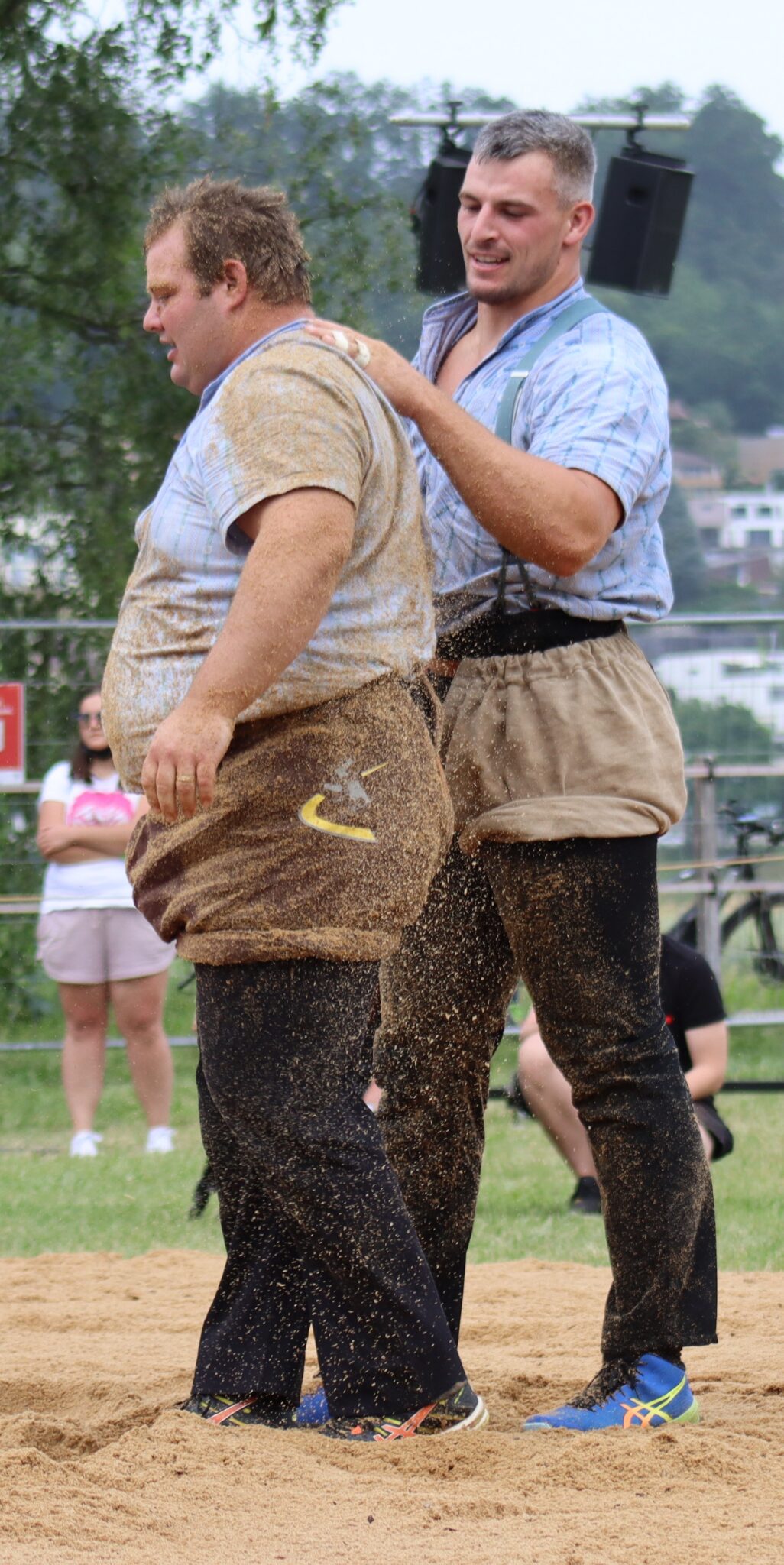Samuel Giger doppelt nach - Thurgauer Kantonaler Schwingerverband