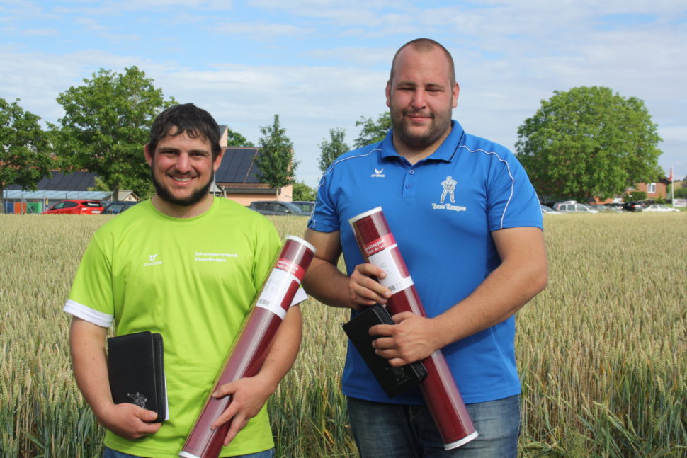 Li; Fabian Koller, re; Marc Zbinden - Thurgauer Kantonaler Schwingerverband